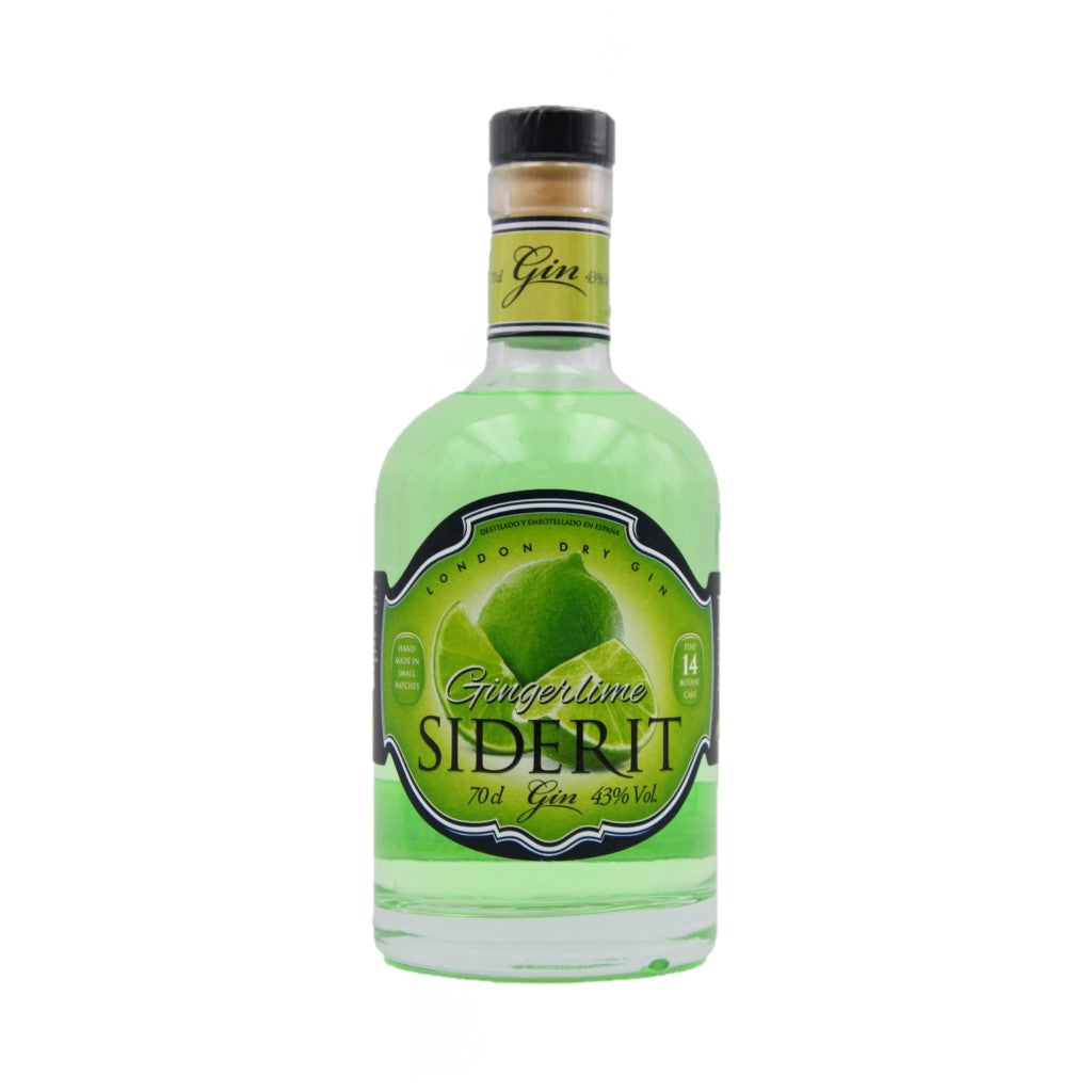 Siderit Gingerlime London Dry Gin 0,7l – Spaniens Delikatessen